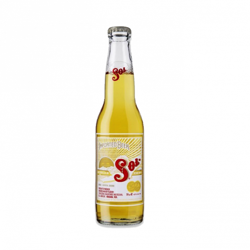 Sol Bottle Beer from Mexico (330ml x 24 bottles) | HK Beverages & Spirits
