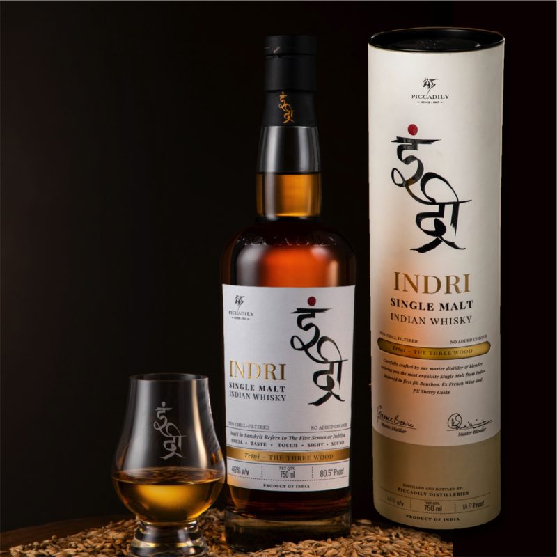 INDRI Single Malt Indian Whisky 750ml | HK Beverages & Spirits